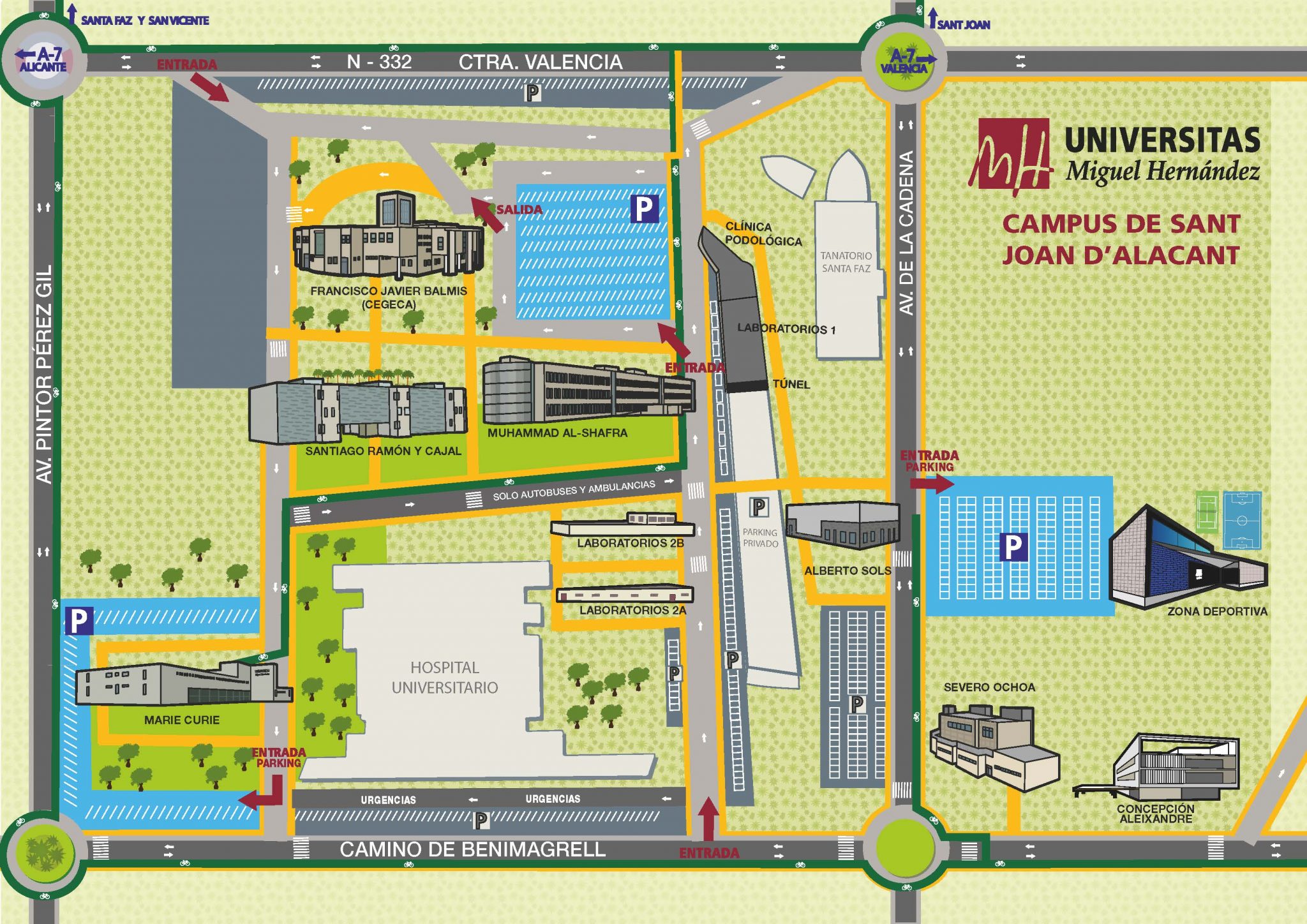 Servicio de Comunicación, Marketing y Atención al Estudiantado » Mapas ...
